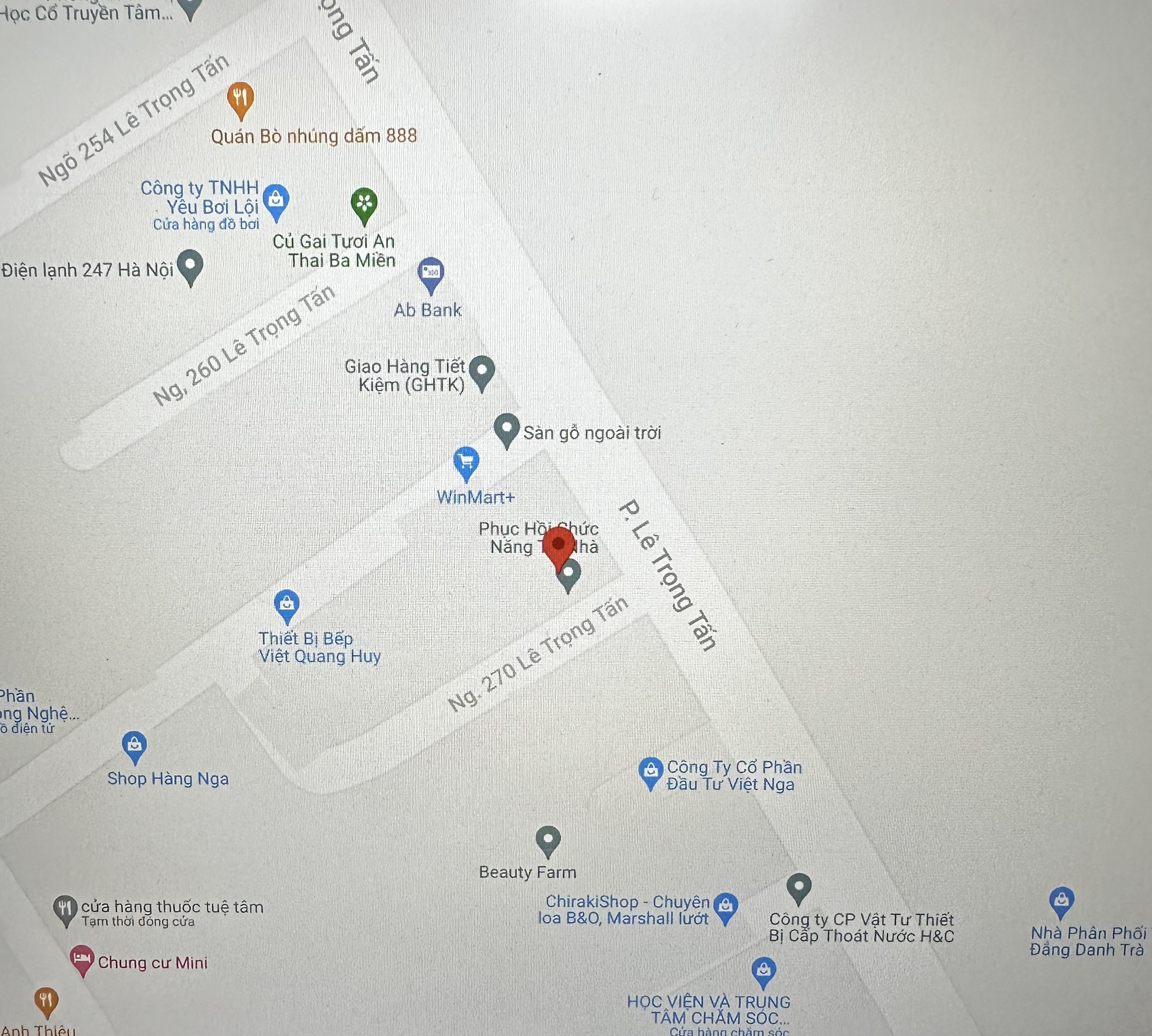 Cửa hàng gas Ngọn lửa thần Quận Thanh Xuân